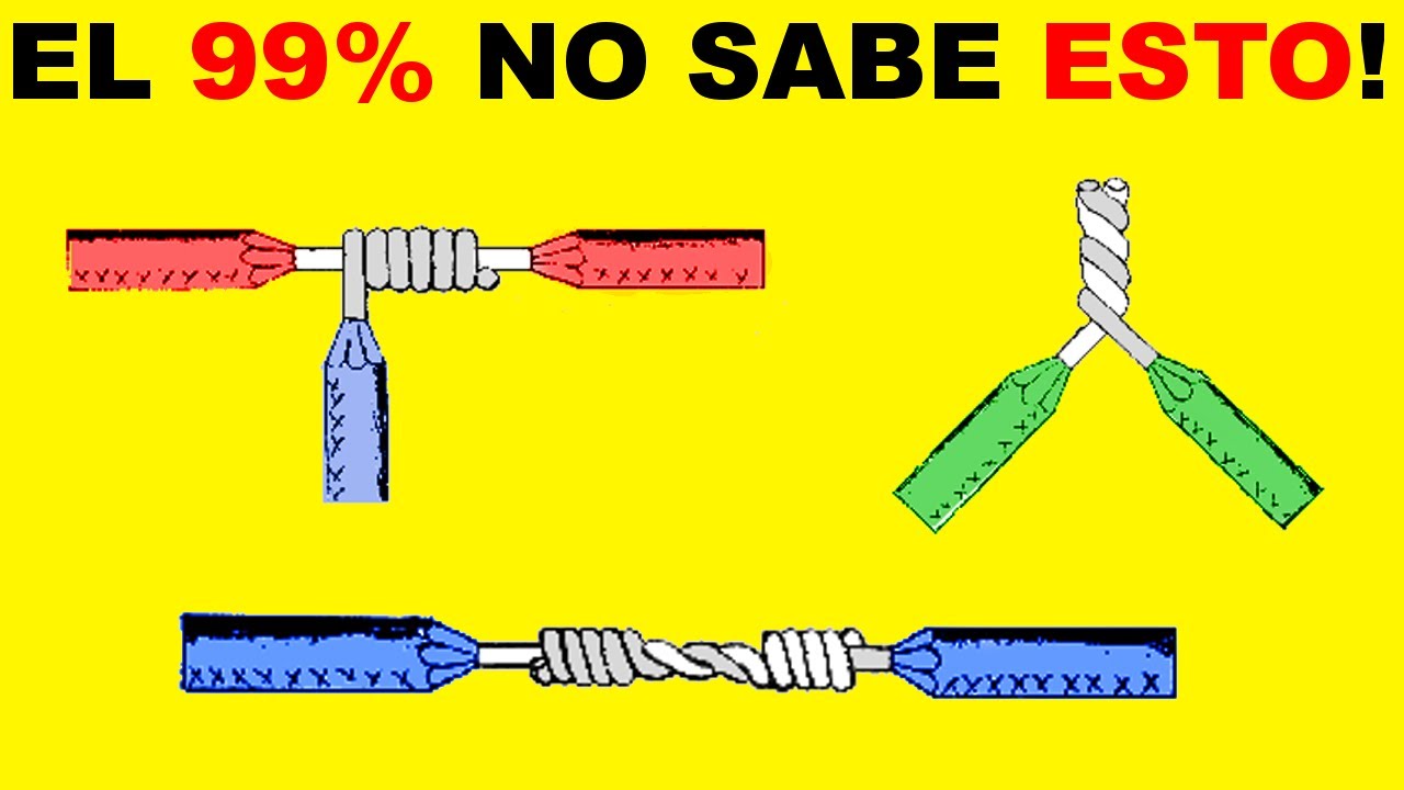 Aprenda hacer empalmes eléctricos como un profesional - Electronica Basica